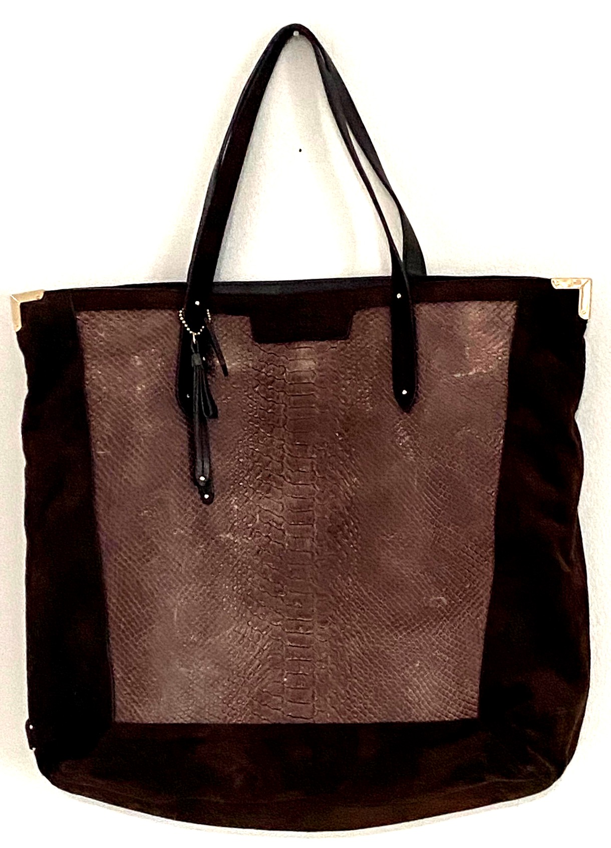 Coach Signature Vintage Snake Skin Leather Purse | Property Room