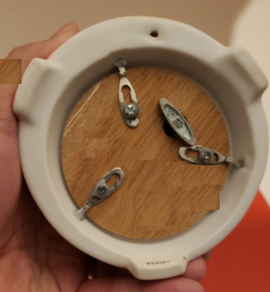 Walt Disney Mickey Mouse Conductor Ceramic Wind Up Music Box | Property ...