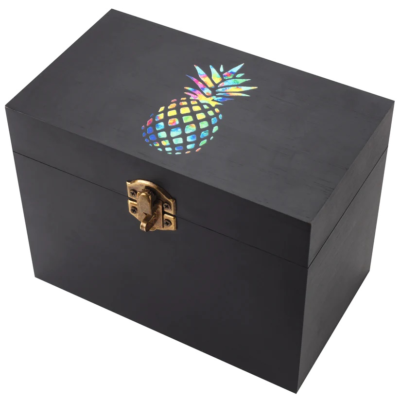 Pineapple Stash Box Combo with Lock | Property Room
