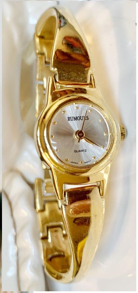 New Rumours Japan Goldtone Ladies Watch | Property Room