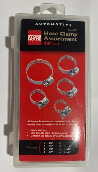 Hose Clamps Assorted Sizes | Property Room