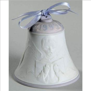 Lladro 1990 Christmas Porcelain Bell Ornament | Property Room