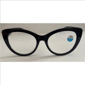 Noah Women's Design Blue Lens Readers +2.50 | Property Room