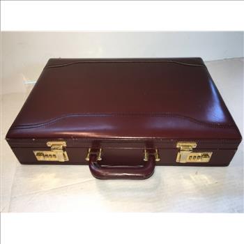 Vintage Mark Phillip Leather Briefcase | Property Room