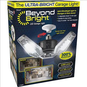 Ontel Beyond Bright LED Garage Light NIB | Property Room