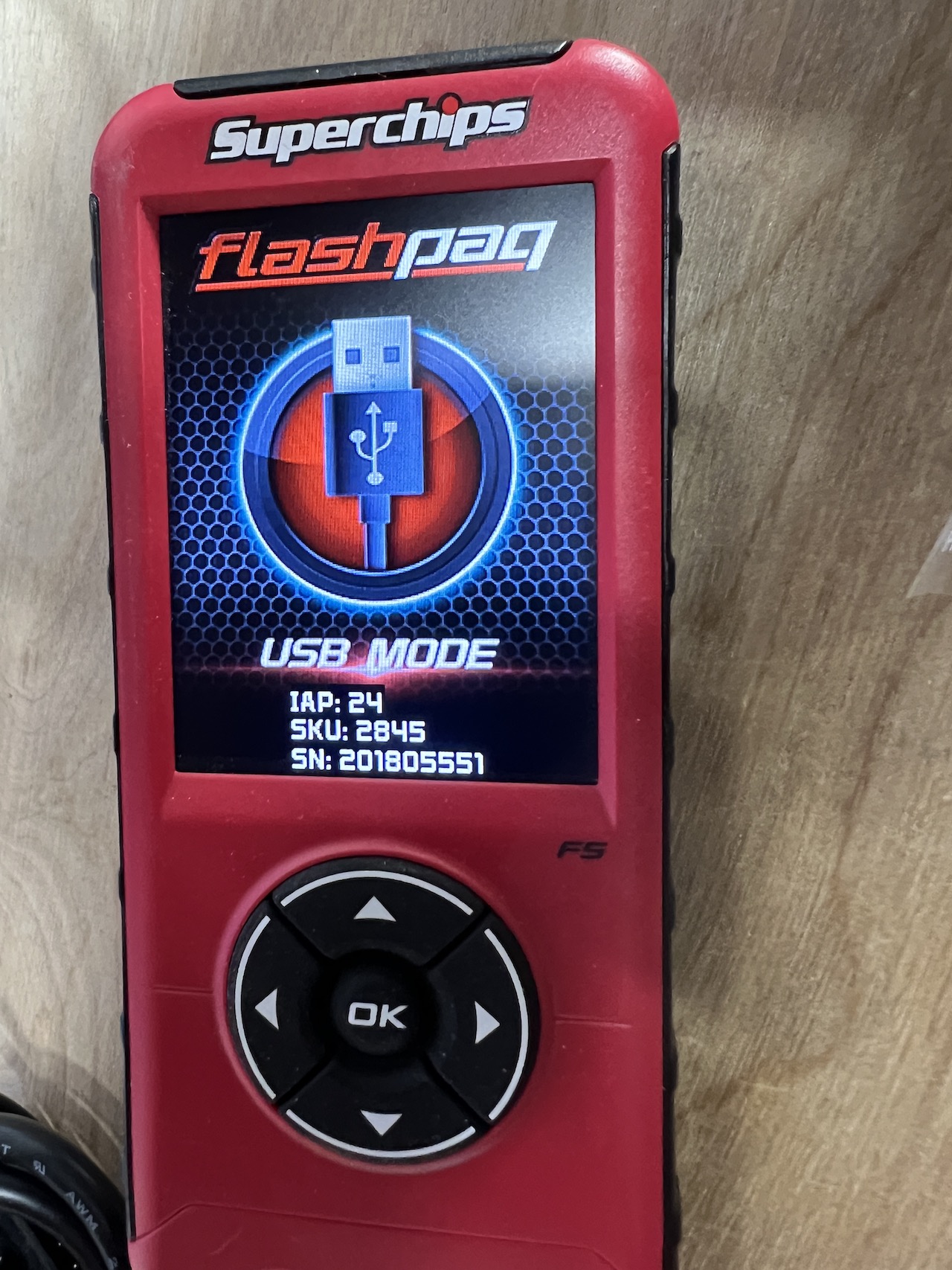 Superchips Flashpaq model 2845 vehicle tuner | Property Room