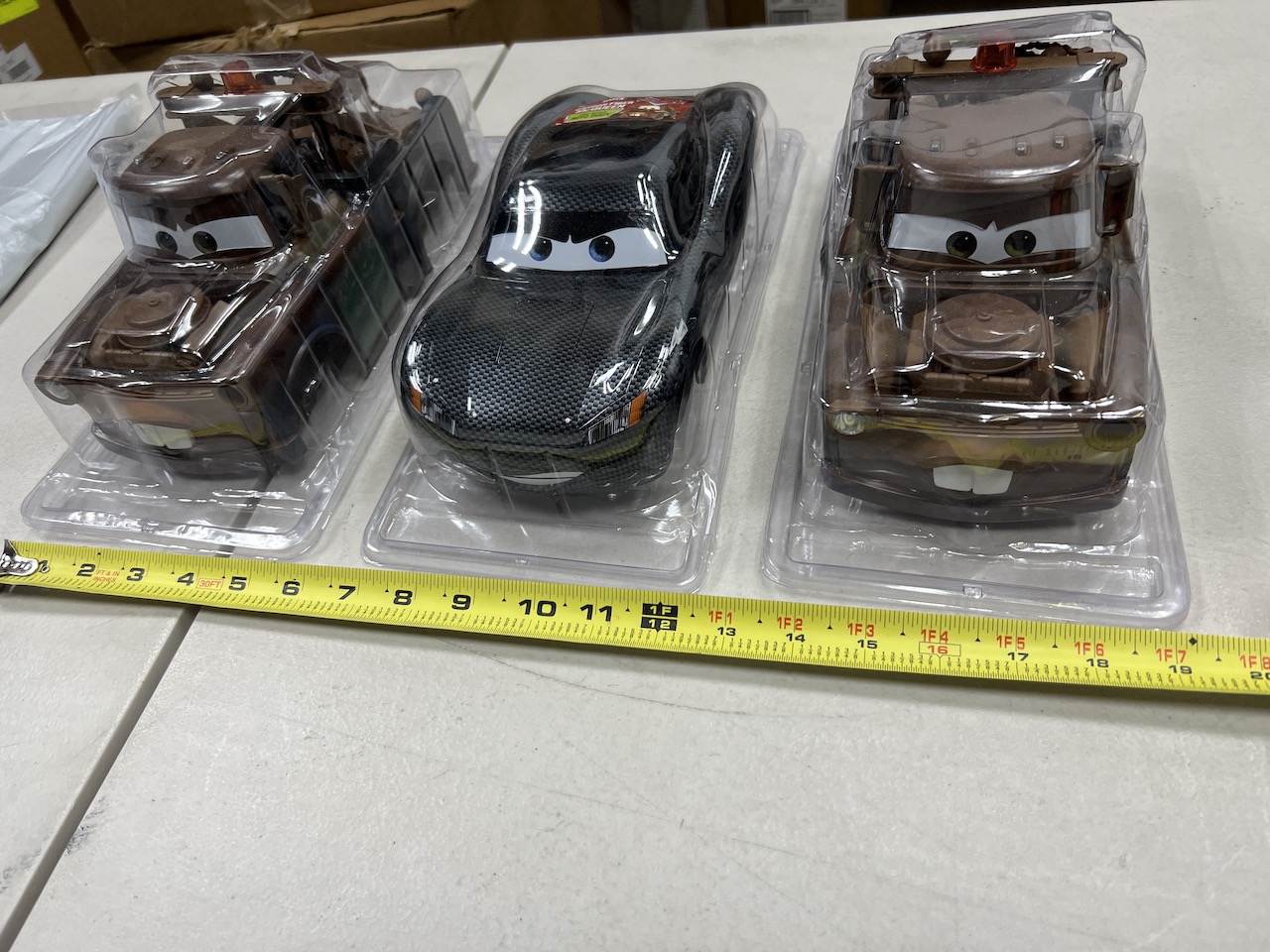 Disney Pixar Cars toy bodies - Large - 2 Mater and 1 carbon McQueen ...