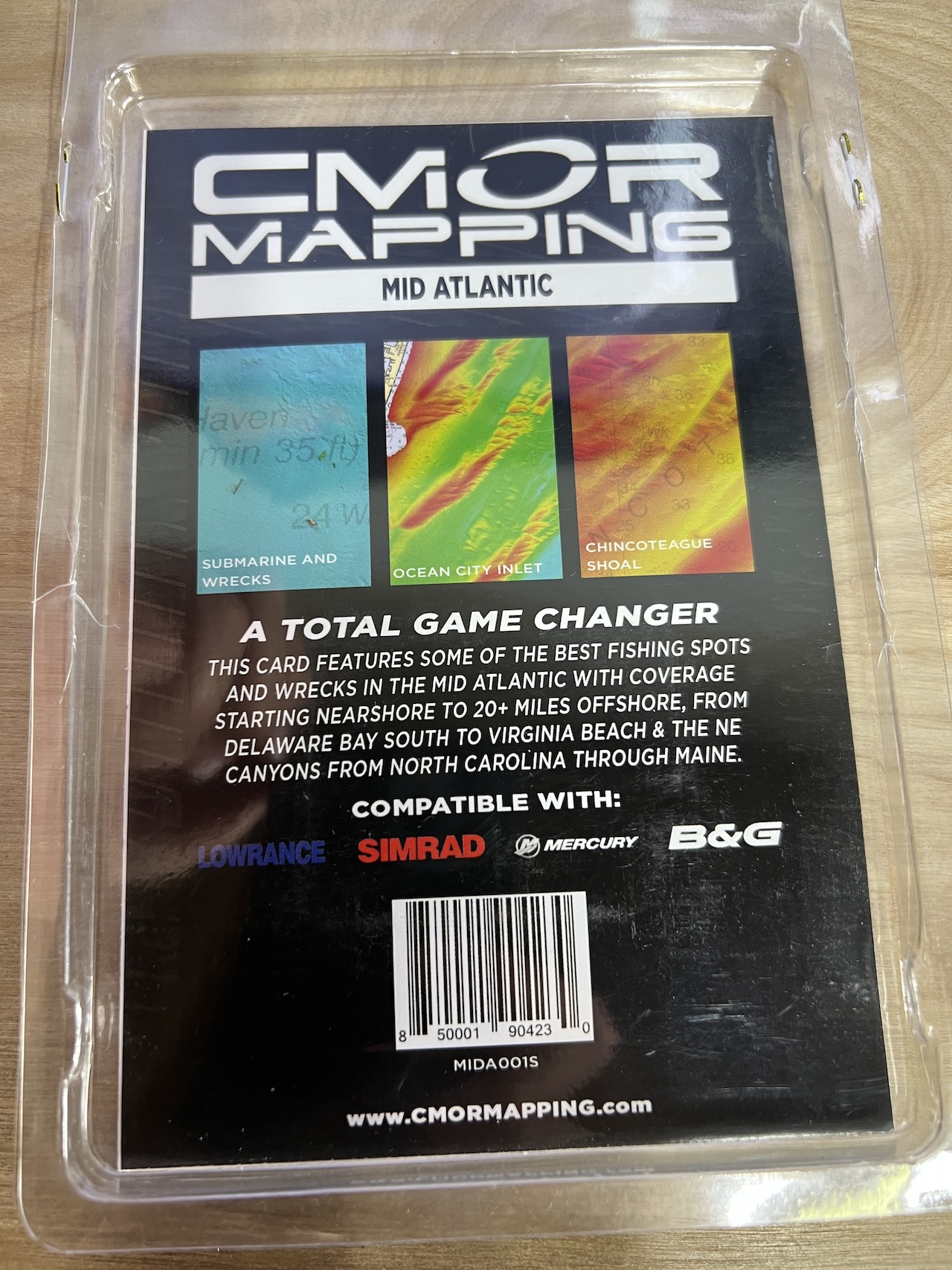 CMOR Mapping Mid-Atlantic f/Simrad, Lowrance, BG Mercury [MIDA001S ...