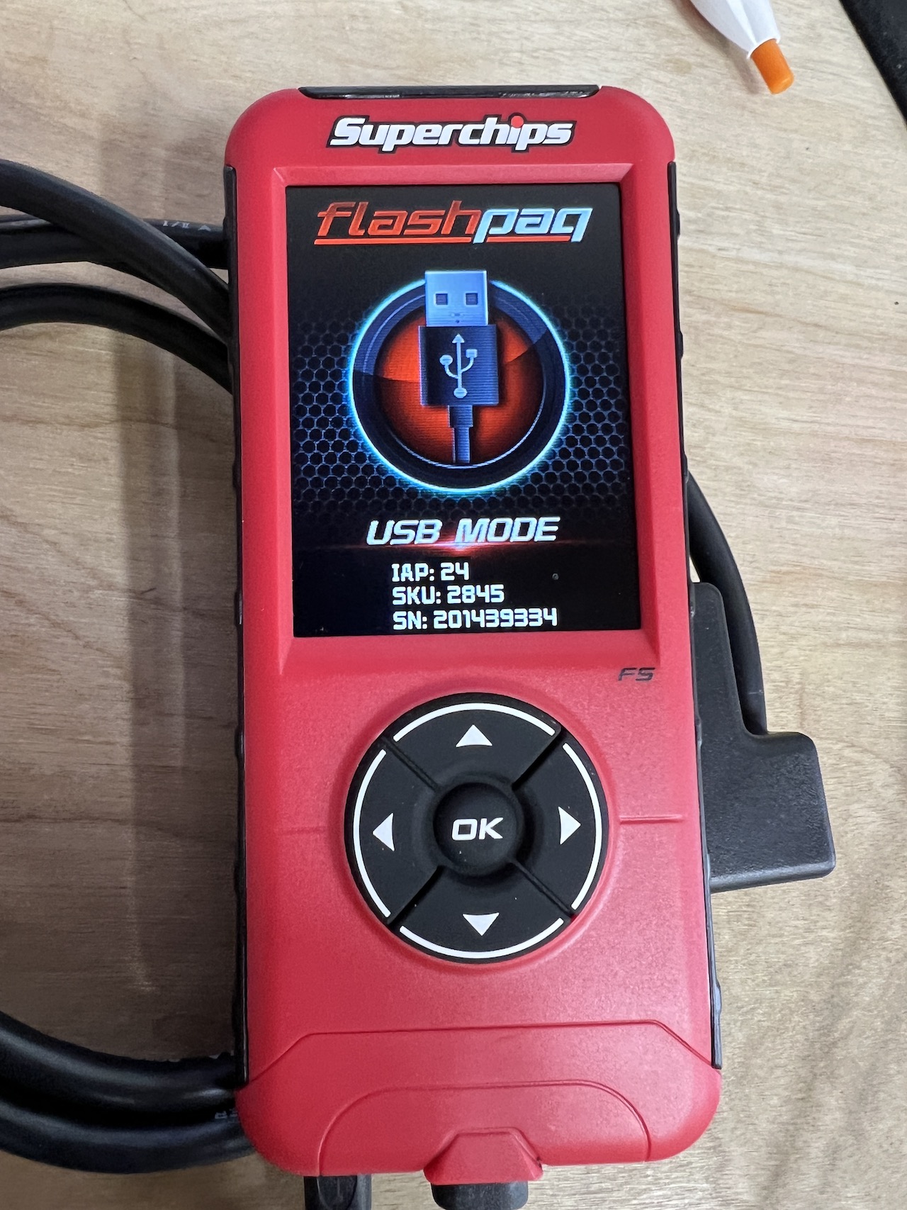 Superchips Flashpaq model 2845 vehicle tuner | Property Room