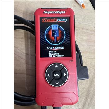 Superchips Flashpaq model 2845 vehicle tuner | Property Room