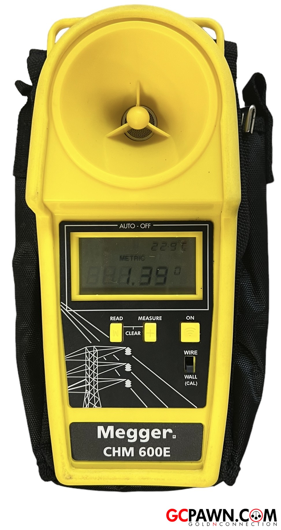 MEGGER CHM 600E 10-75' CABLE HEIGHT METER | Property Room
