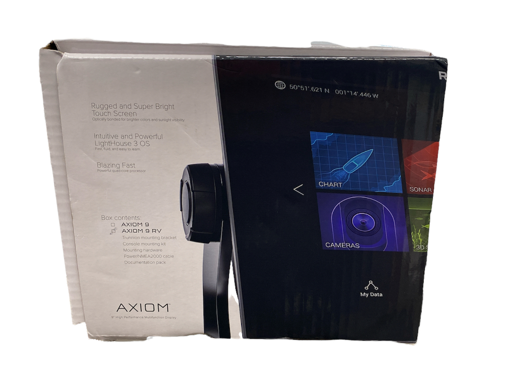 RAYMARINE AXIOM 9 RV 3D SONAR FISHFINDER *NEW, NO TRANSDUCER ...