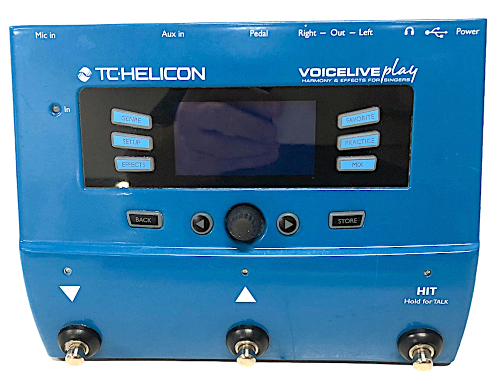 TC HELICON VOICELIVE PLAY 2 CHANNEL VOCAL EFFECT PROCESSOR | Property Room