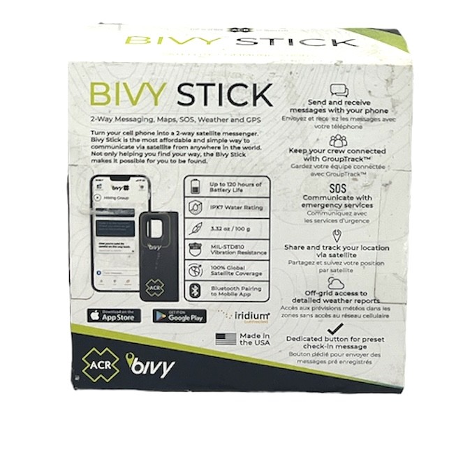 ACR BIVY STICK GPS SATELLITE COMMUNICATIONS DEVICE | Property Room