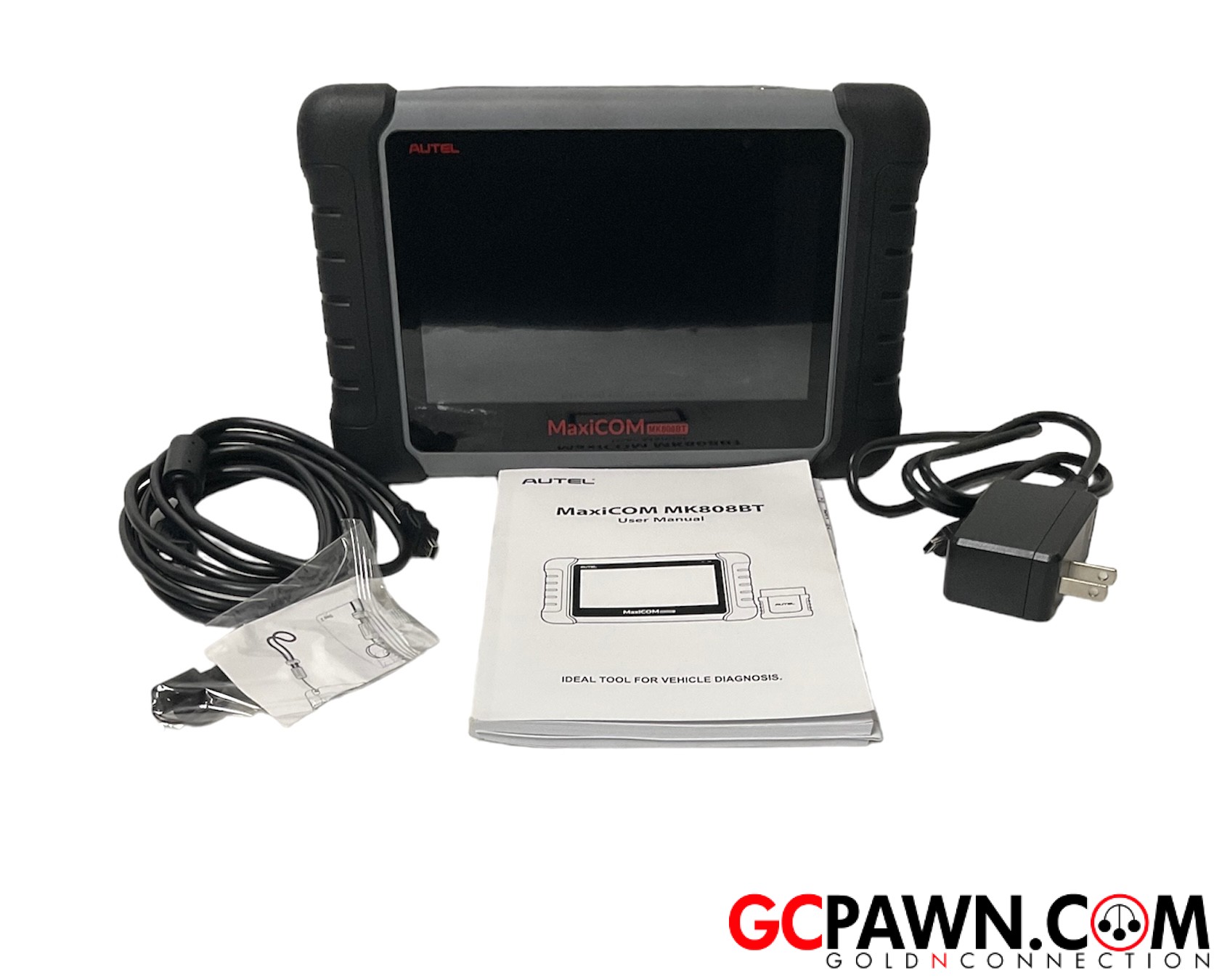 AUTEL MAXICOM MK808BT ENGINE DIAGNOSTIC TABLET | Property Room