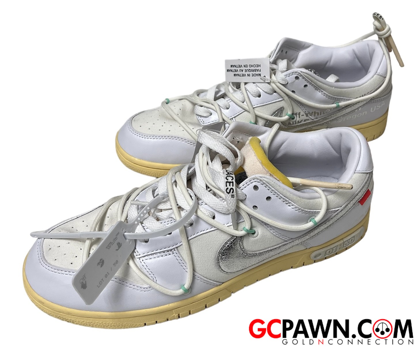 NIKE DUNK LOW X OFF WHITE LOT 1 SIZE 12 | Property Room