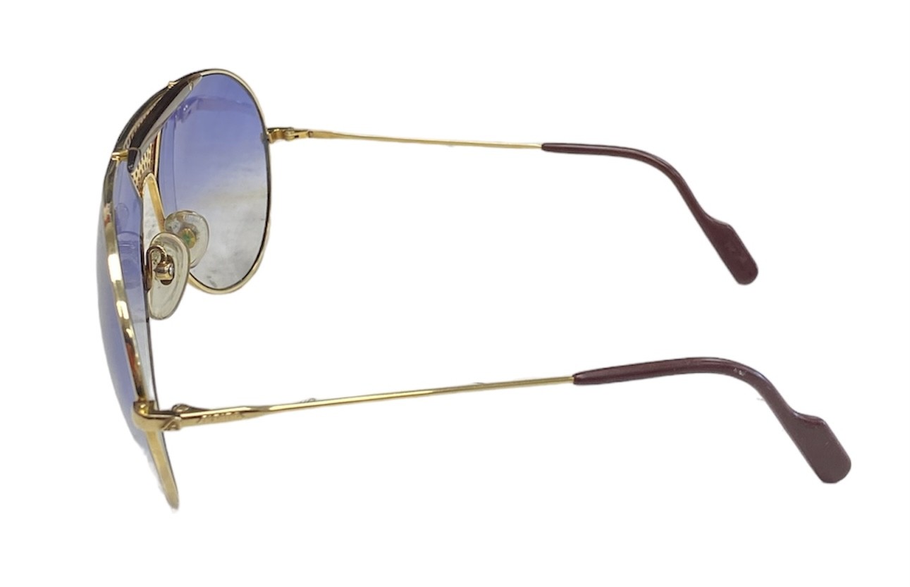 ALPINA TR4 MIAMI VICE AVIATOR SUNGLASSES | Property Room