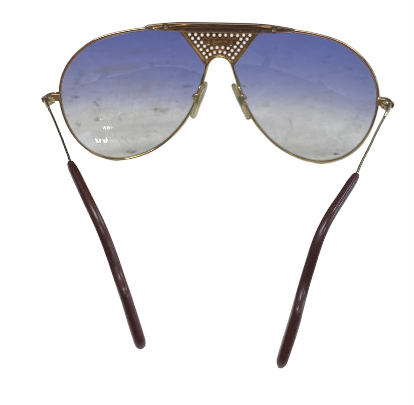 ALPINA TR4 MIAMI VICE AVIATOR SUNGLASSES | Property Room