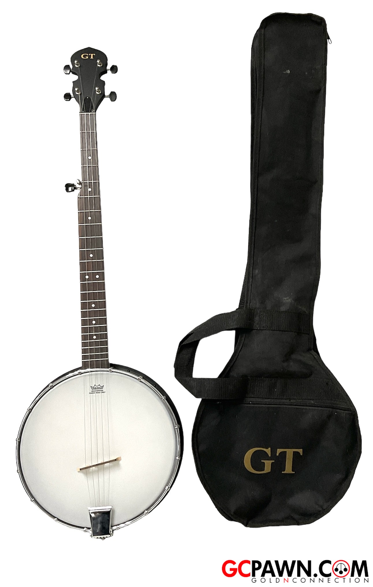 GOLD TONE REMO AC-1 5 STRING BANJO WITH CASE | Property Room