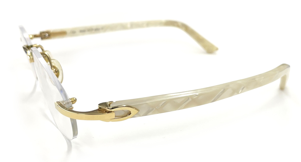 CARTIER OVAL C DECOR CT00560(002) GLASSES *READ DESCRIPTION* | Property ...