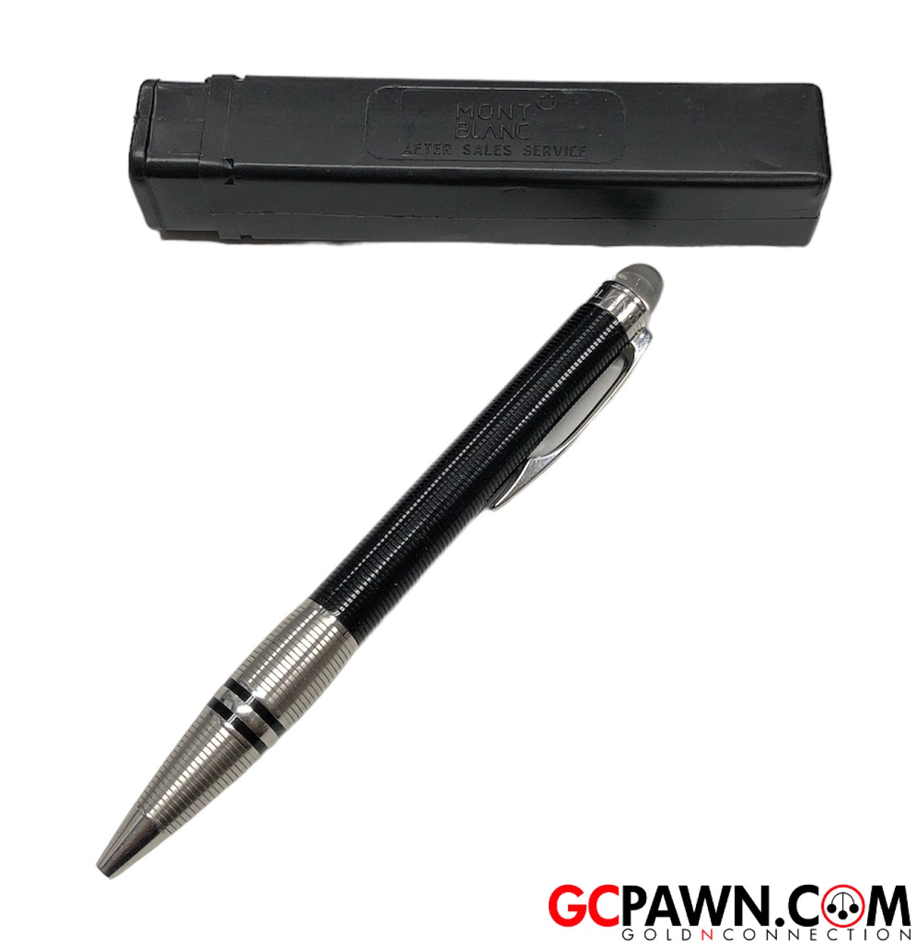 MONT BLANC RIDGED STARWALKER BALLPOINT PEN | Property Room