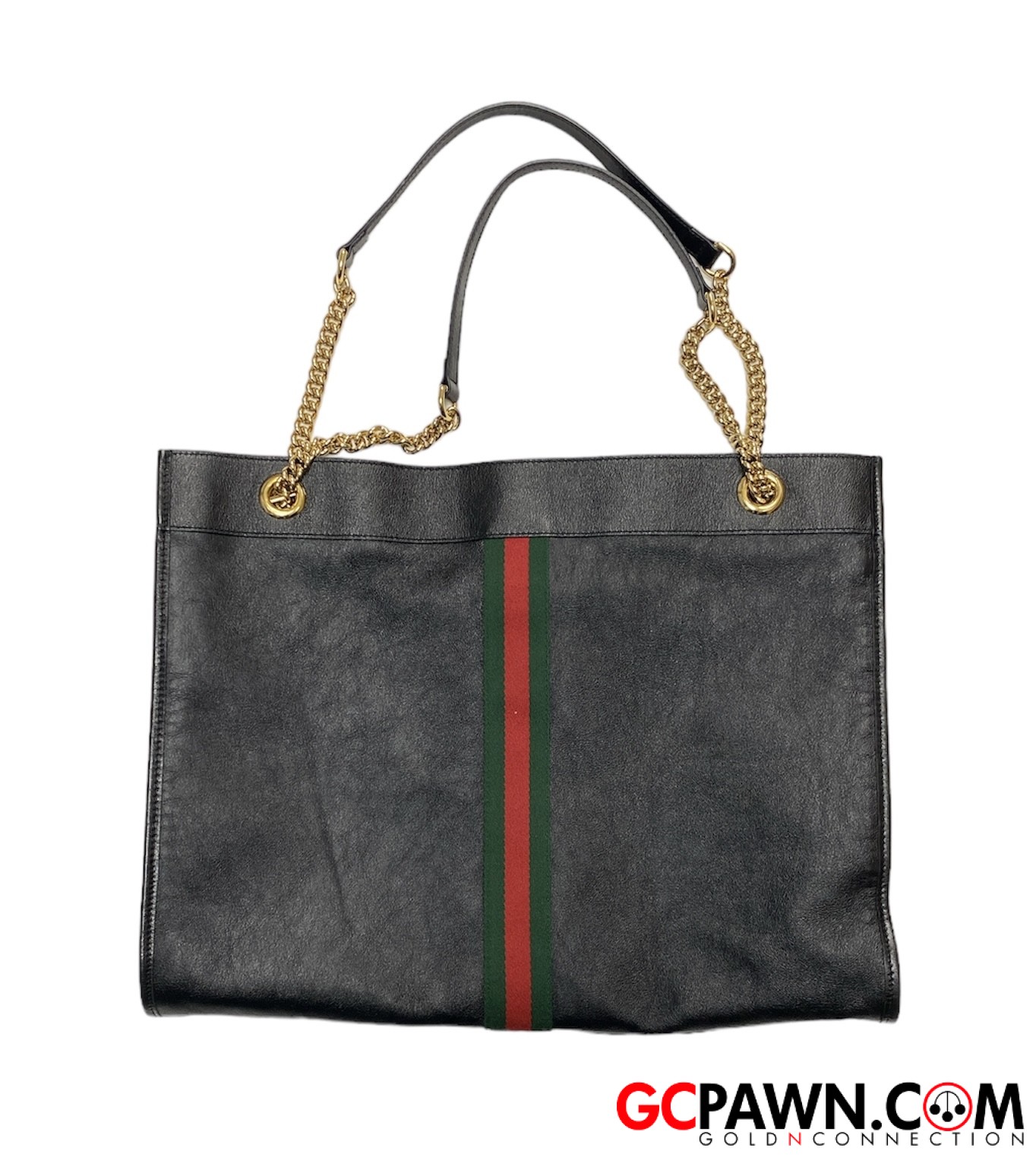 GUCCI RAJAH TIGER HEAD LARGE LEATHER HANDBAG | Property Room