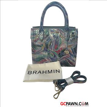 BRAHMIN ELOPE MULTI COLOR SATCHEL BAG | Property Room