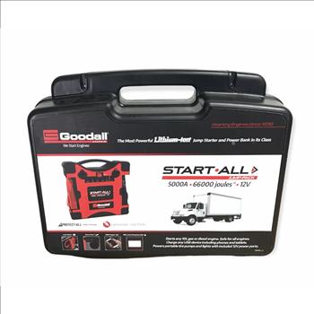 GOODALL 5000 AMP START-ALL JUMP STARTER PACK | Property Room