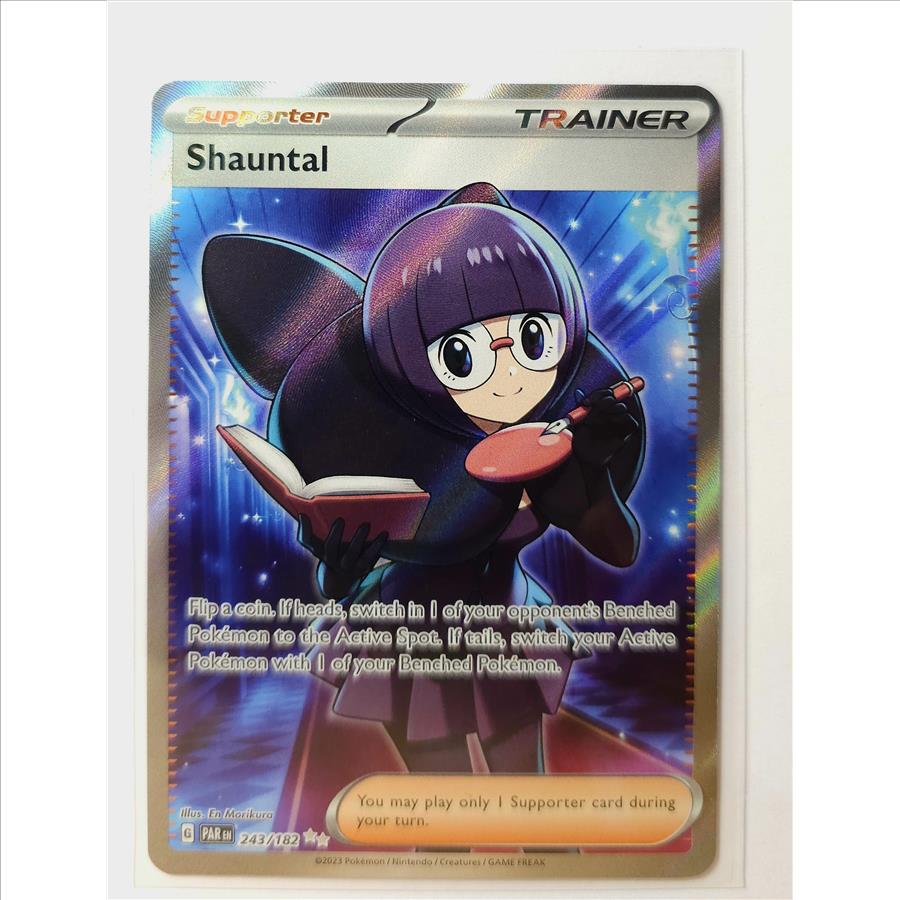 2023 Pokemon SHAUNTAL #243 Paradox Rift FULL ILLUSTRATION ART DOUBLE ...