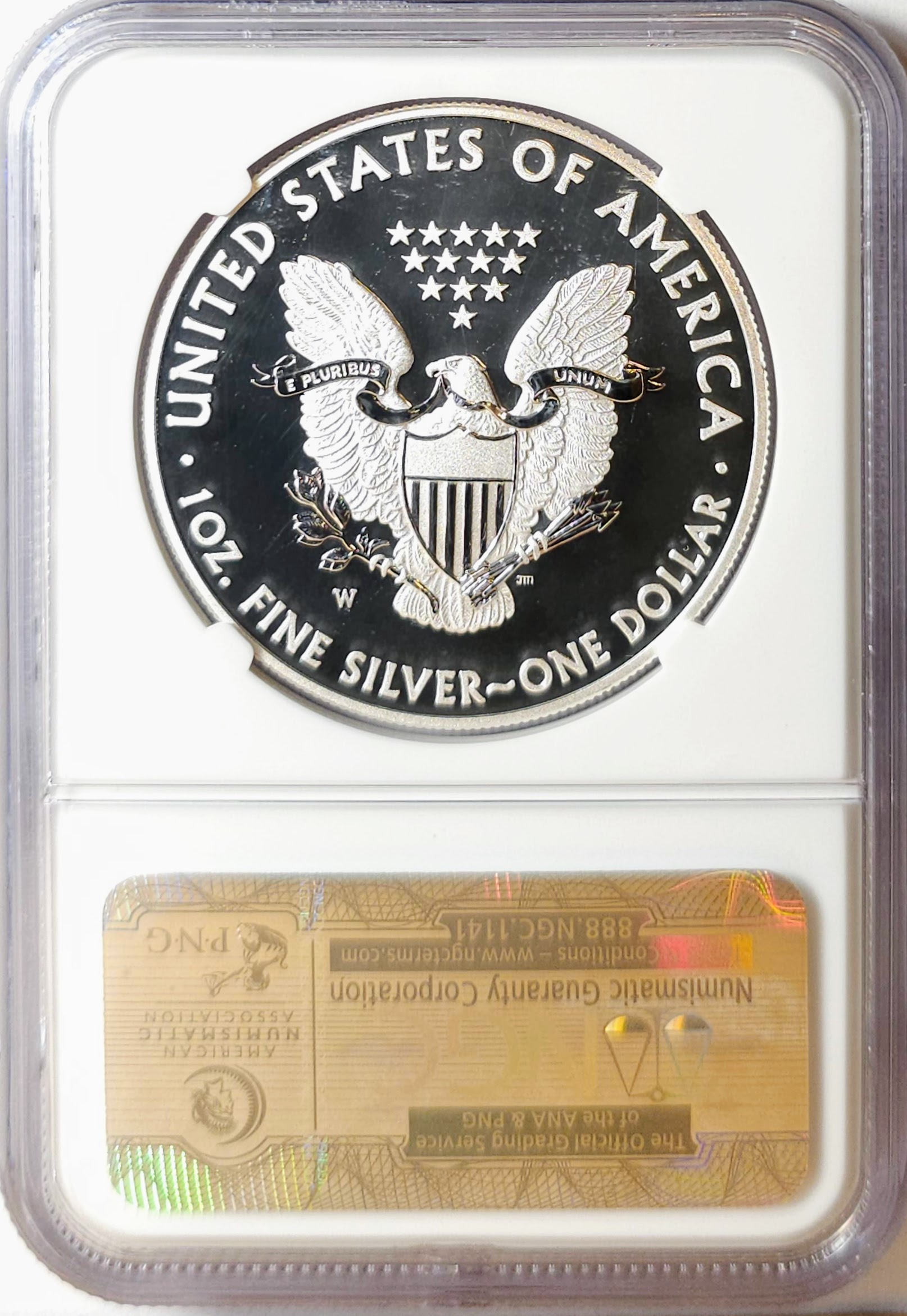 2013-W West Point American Eagle Early Release ENHANCED $1 - NGC SP70 ...
