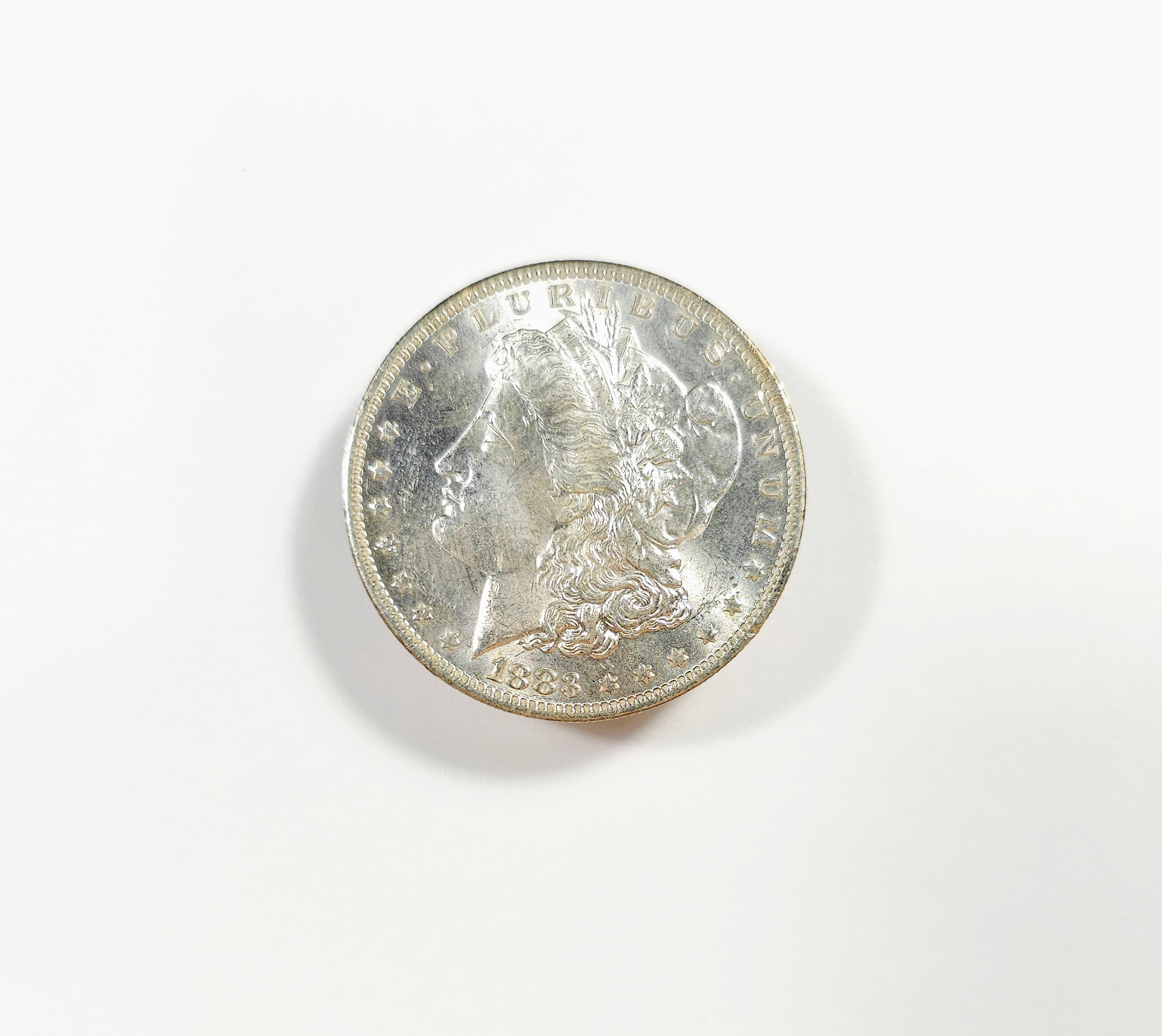 1883-O Morgan Dollar $1 - Brilliant Uncirculated - Major Cartwheel ...