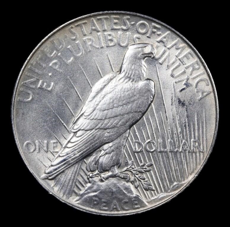 1934 Peace Silver Dollar $1 - Choice Uncirculated - Better Date ...