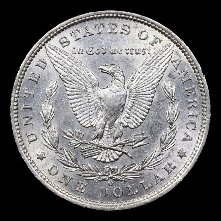 1889-O Morgan Silver Dollar $1 - Select Uncirculated - Better Date ...