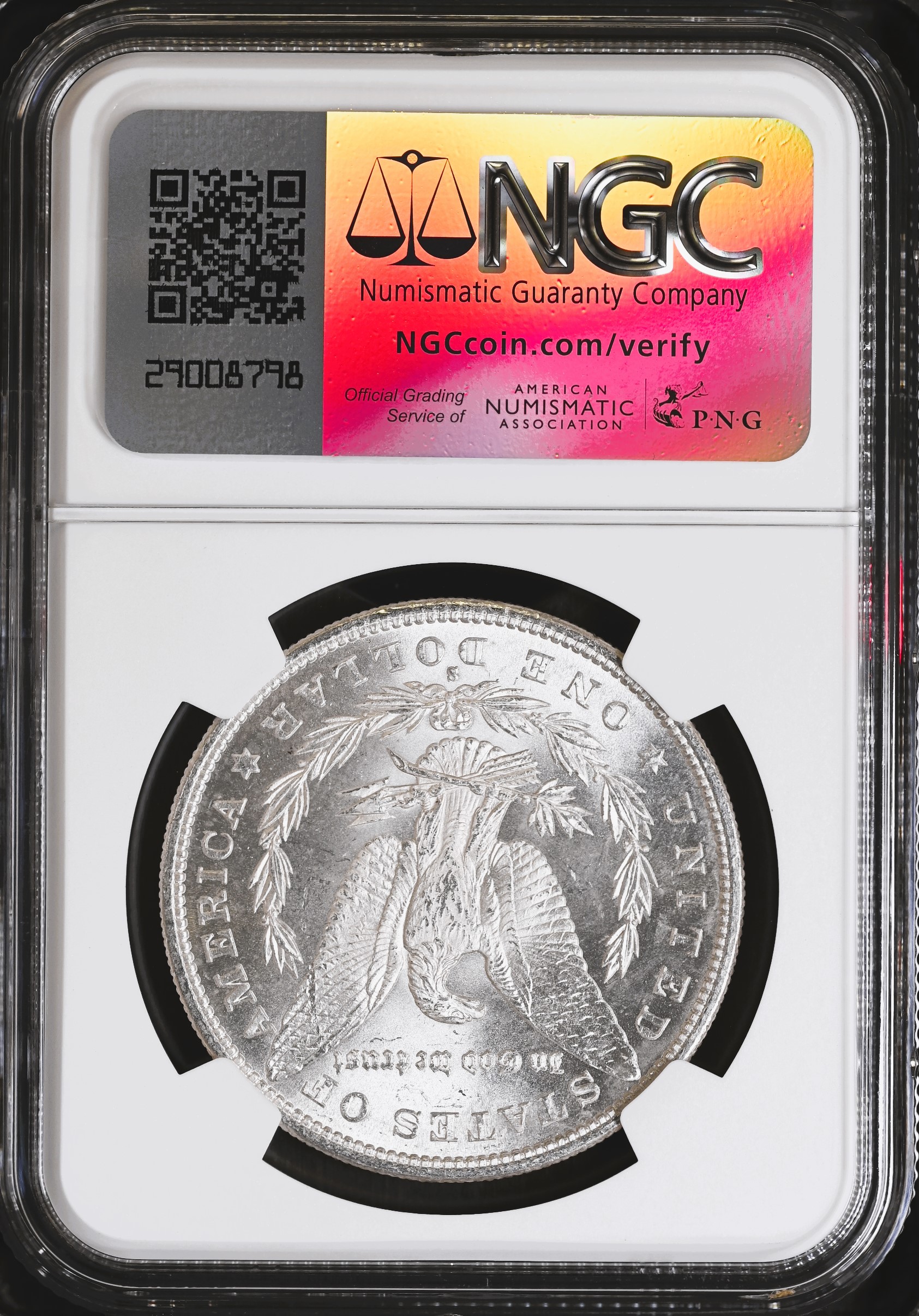 1880-S Morgan Dollar $1 - NGC MS63 - MAJOR CARTWHEEL! - NGC Price Guide $110.00 - Freshly Graded ...