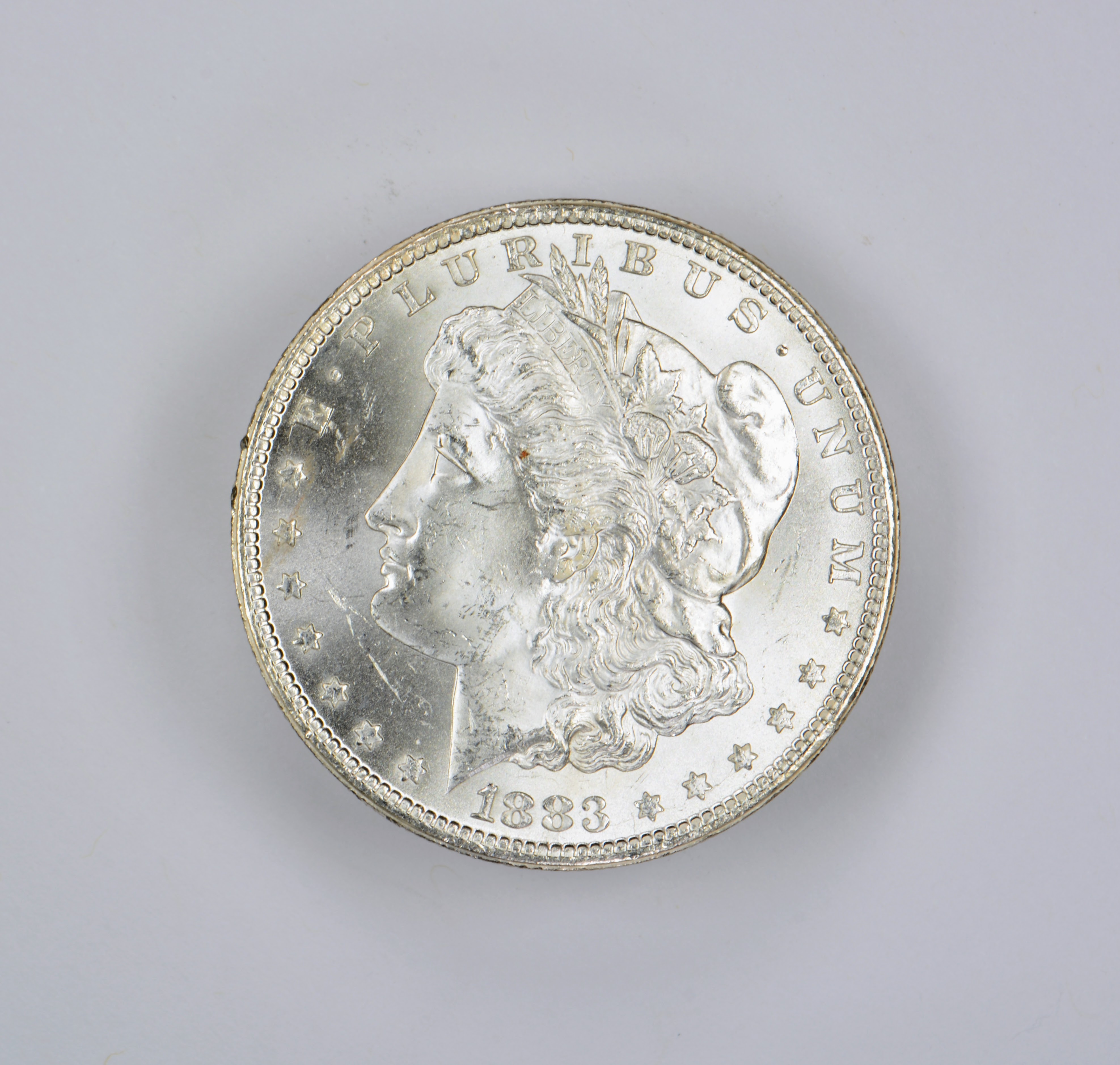 1883-CC Morgan Silver Dollar $1 - Select Brilliant Uncirculated ...