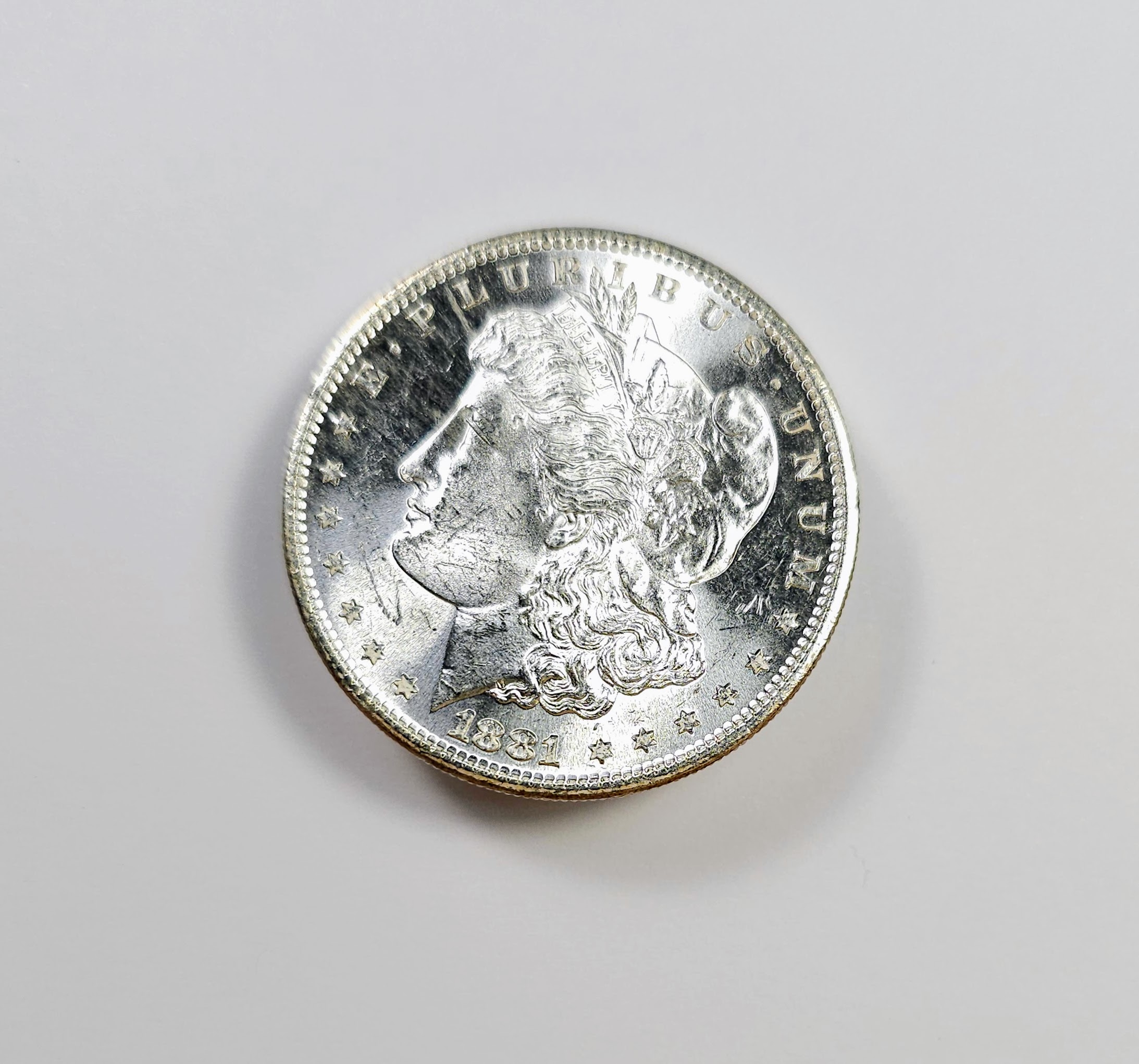 1881-S Morgan Dollar $1 - Choice Brilliant Uncirculated - Major ...