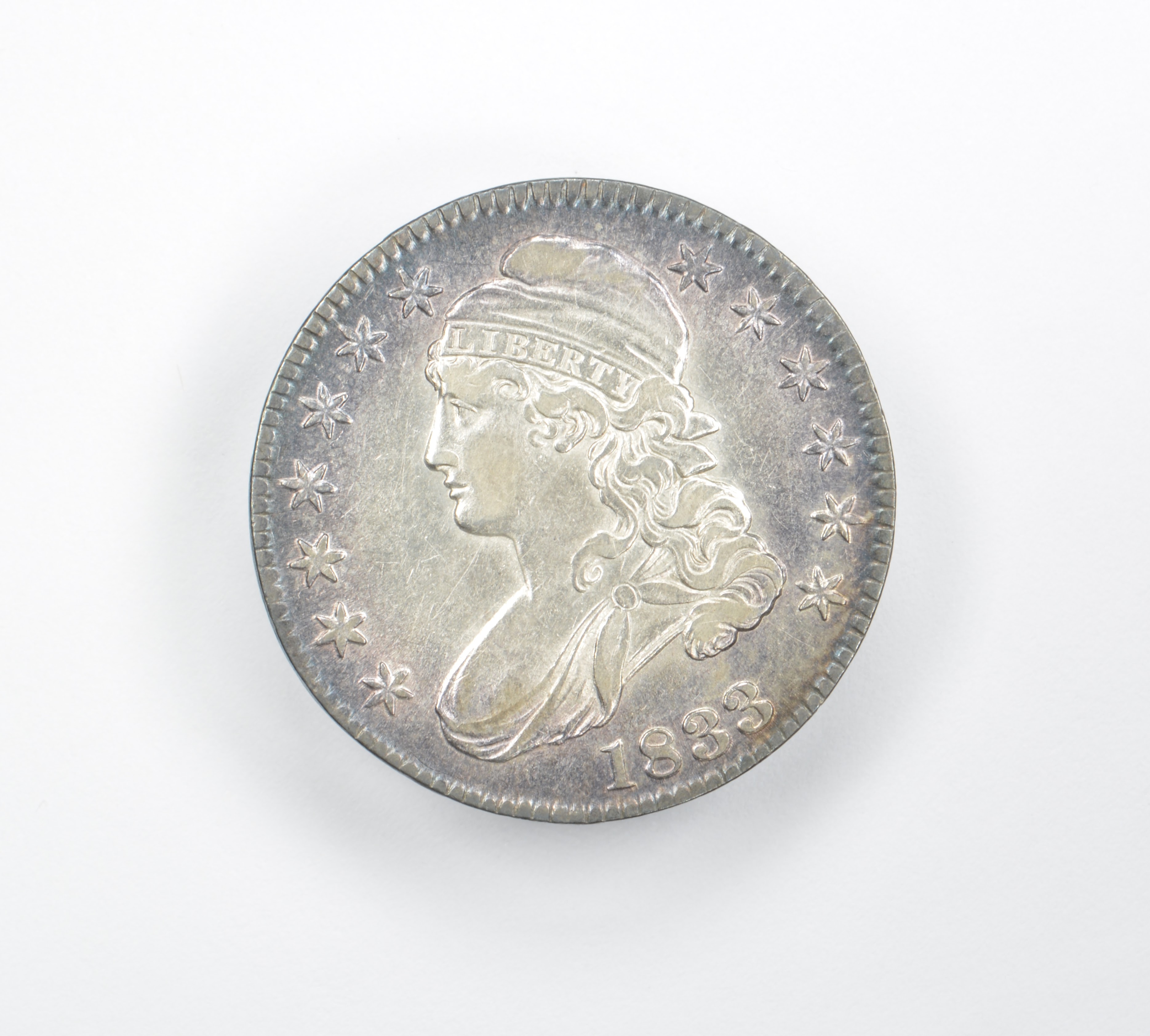 1833 Capped Bust Half Dollar 50c | Property Room
