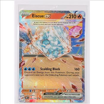 Pokemon EISCUE EX #42 - Obsidian Flames - HOLO DOUBLE RARE | Property Room