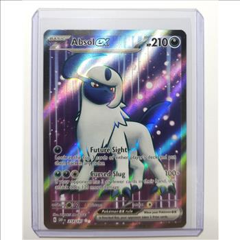 2023 Pokemon ABSOL EX #214 Obsidian Flames DOUBLE RARE FULL ART ...