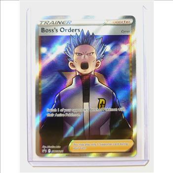 2022 Pokemon BOSS'S ORDER #SWSH251 Pokemon PROMO FULL ILLUSTRATION ART ...
