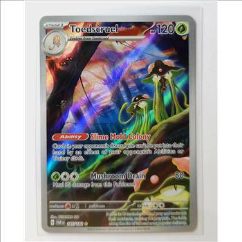 2023 Pokemon TOEDSCRUEL #185 Paradox Rift FULL ILLUSTRATION ART RARE ...