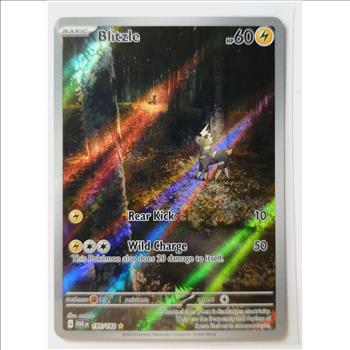 2023 Pokemon BLITZLE #195 Paradox Rift FULL ILLUSTRATION ART RARE ...