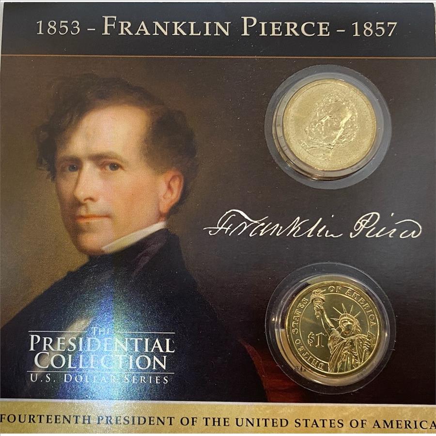 The Presidential Collection US Dollar Series Franklin Pierce Fourteenth ...