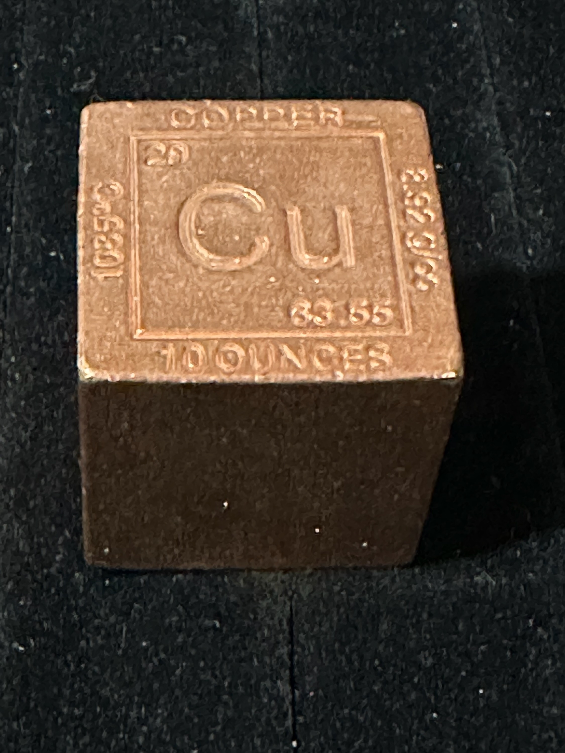 10 oz Square Copper | Property Room