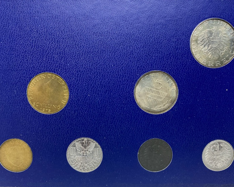 Austria 7pc Coin Set | Property Room