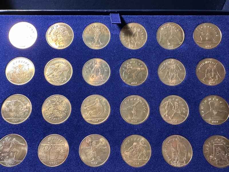 1984 Olympic Commemorative Set Transit Tokens | Property Room