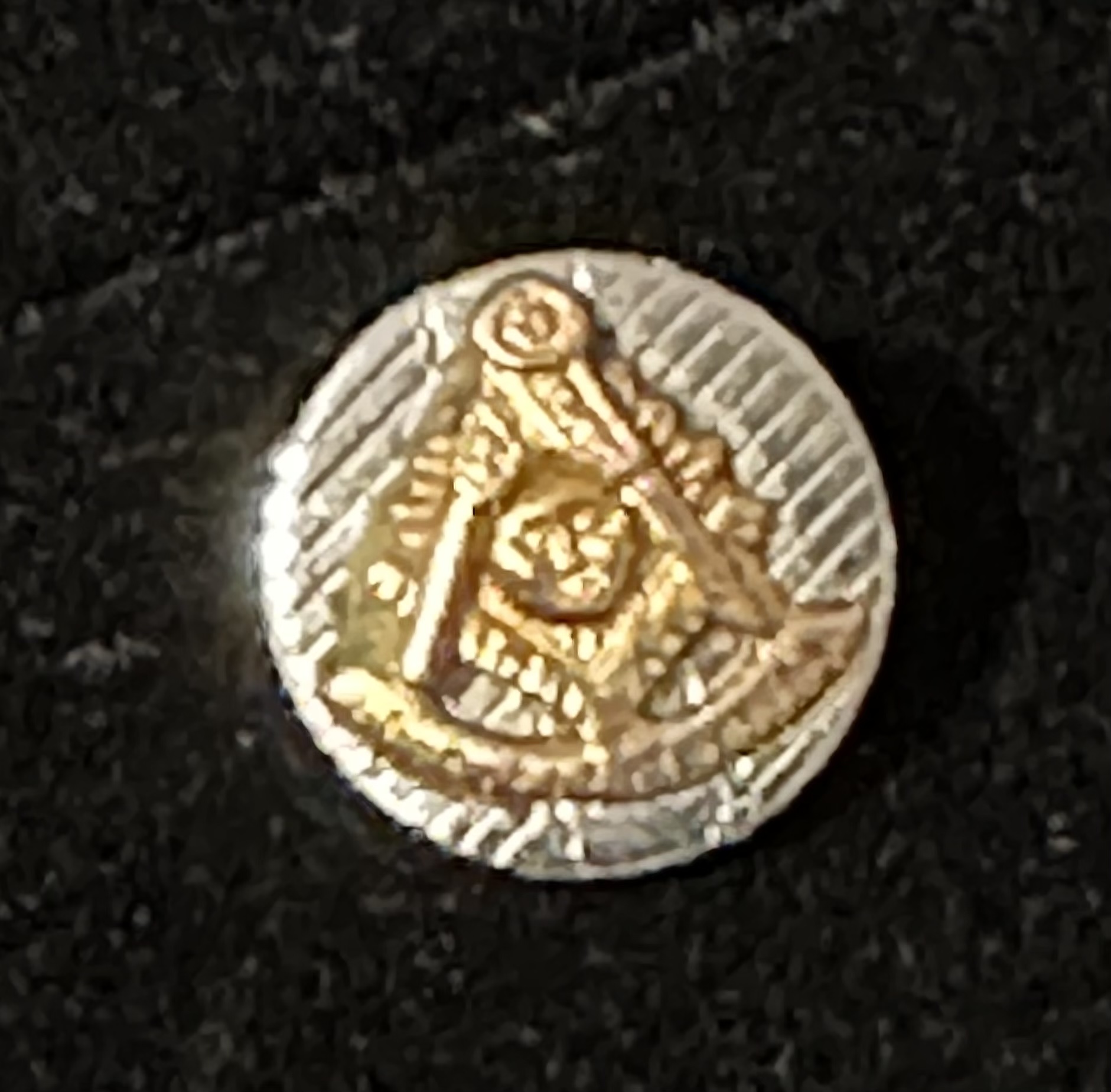 Vintage Sterling Silver Masonic Pin | Property Room