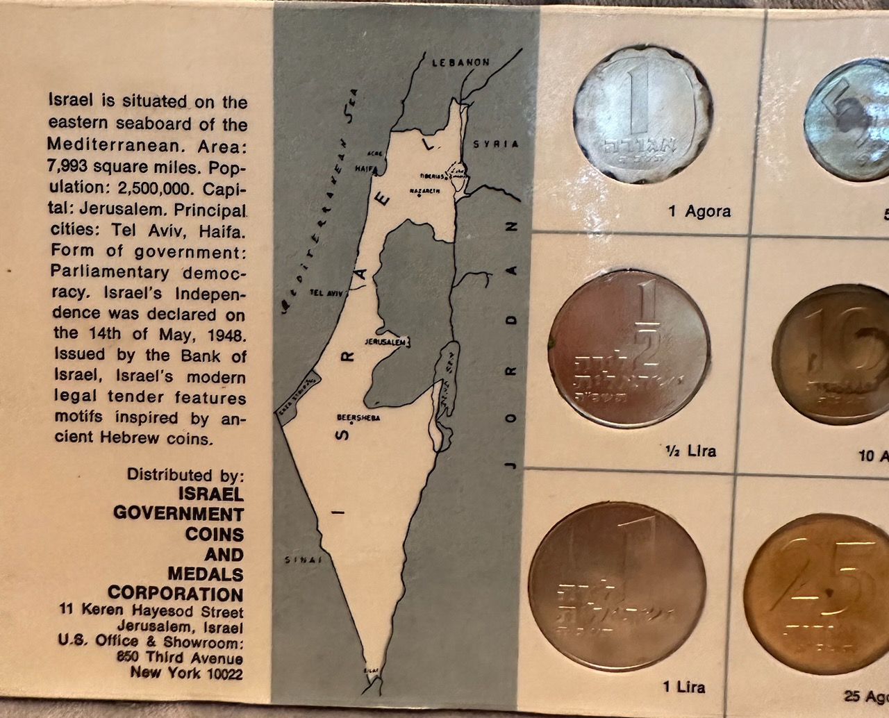 1965 Coins of Israel Proof-like issues | Property Room
