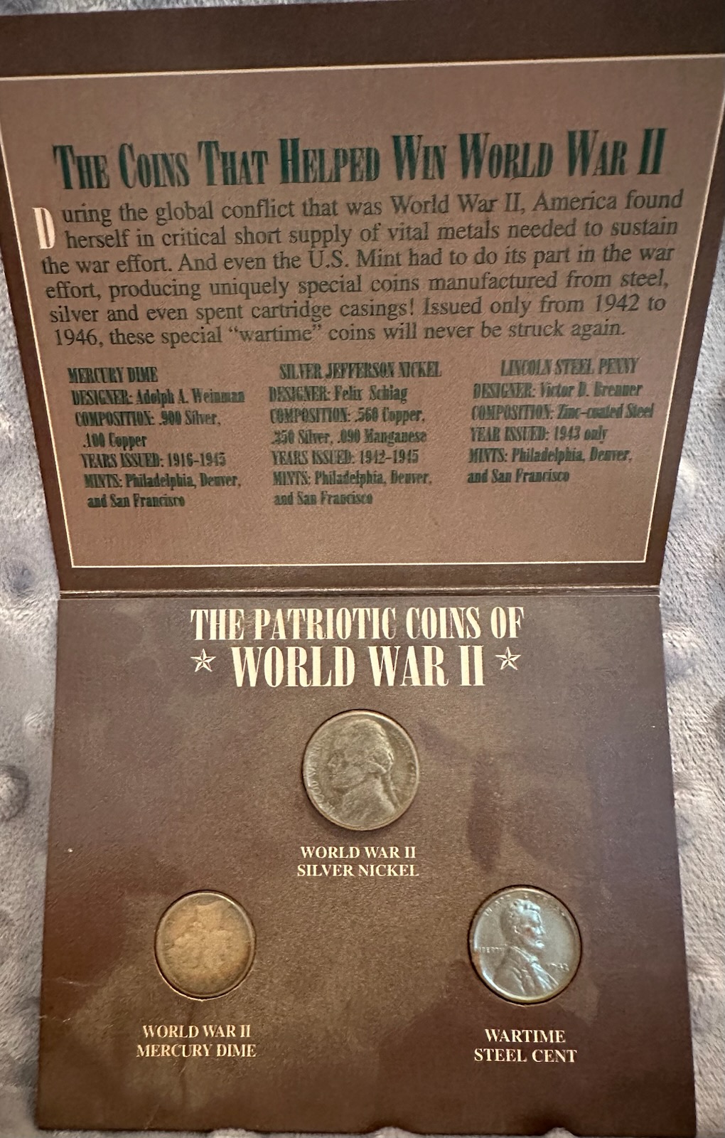 1943 The Patriotic Coins of WWll | Property Room