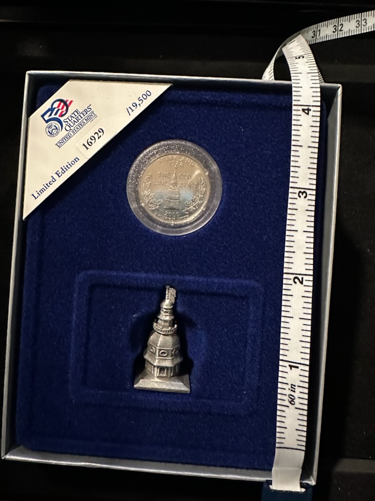 Limited Edition Hallmark American Spirit Collection Coin and Figurine ...